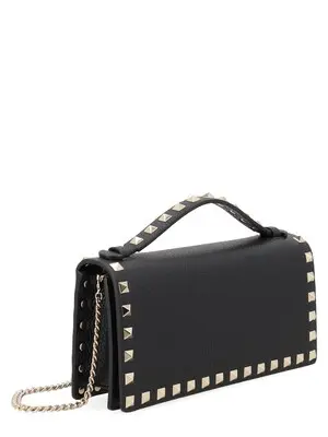 Valentino Garavani Portafoglio "rockstud" In Pelle