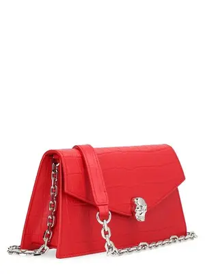 Alexander McQueen Mini Skull Clasp Clutch