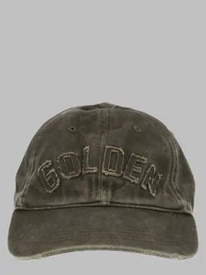 GOLDEN GOOSE Cappello Da Baseball Con Patch Logo