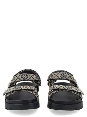 Tory Burch Sandalo "mellow T Monogram