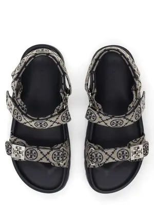 Tory Burch Sandalo "mellow T Monogram