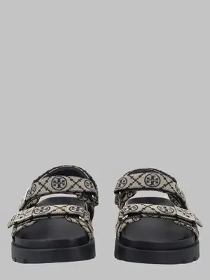 Tory Burch Sandalo "mellow T Monogram