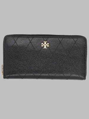 Tory Burch Portafoglio Continental Trapuntato "charlie