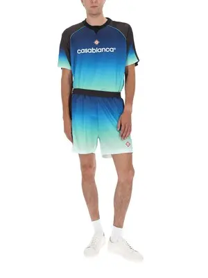 Casablanca Shorts Football Con Logo