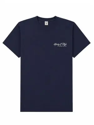 SPORTY & RICH T-shirt "international - Blue