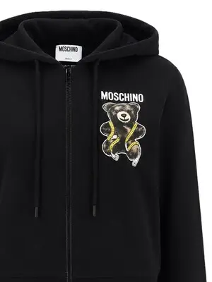 Moschino Teddy Bear Zip-up Hoodie