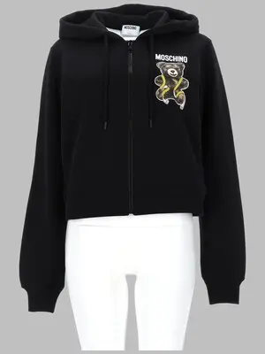 Moschino Teddy Bear Zip-up Hoodie