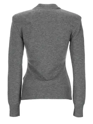 ROTATE BY BIRGER CHRISTENSEN Polo In Merino Wool And Cashmere