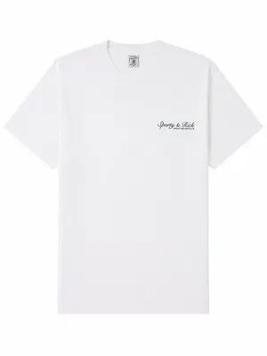 SPORTY & RICH T-shirt "syracuse - White