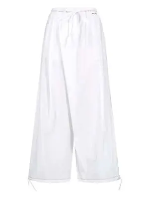 Marni Chiari E Naturali" Cotton Trousers - White