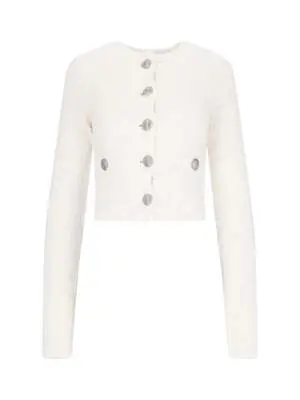 Balenciaga Frill Cardigans For Women