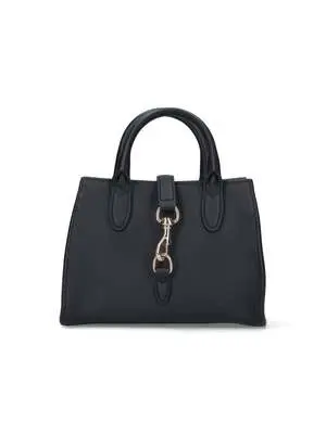 Gucci Calfskin Shoulder Bag - Black