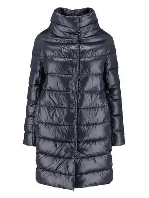 Herno Lightweight Down Puffer Jacket With Polyamide Shell - Black