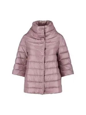 Herno Quilted Puffer Coat - Violet