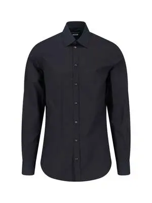 Dolce & Gabbana Stretch Cotton Shirt - Black