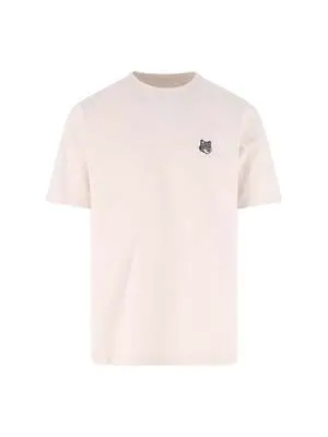 Maison Kitsuné 100% Cotton T-shirt - Beige