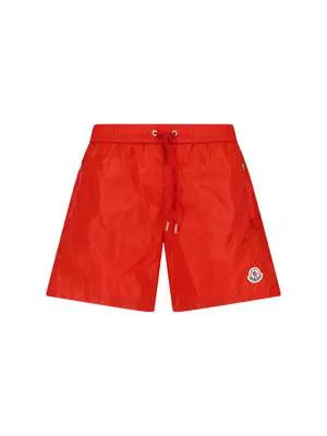 Moncler Lightweight Polyamide Jacket - Red