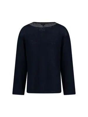 Giorgio Armani S Linen-lyocell Cashmere Blend Sweater
