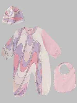 Emilio Pucci Baby Cotton Elastane Maternity Set - Pink