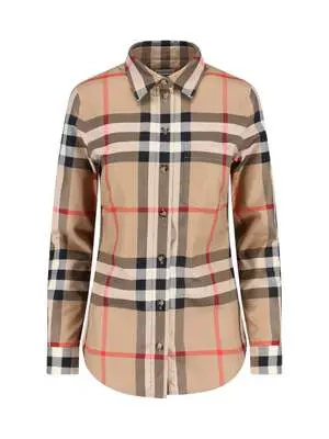 Burberry 100% Cotton T-shirt - Beige