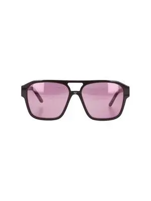 FACE.HIDE Square-frame Sunglasses - Red