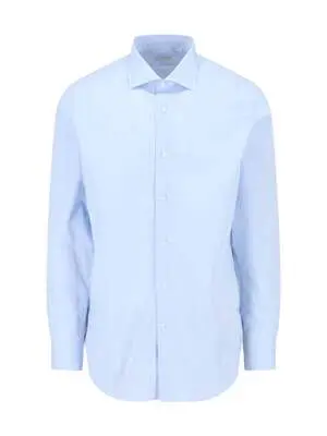 LABORATORIO DEL CARMINE Classic Cotton Dress Shirt