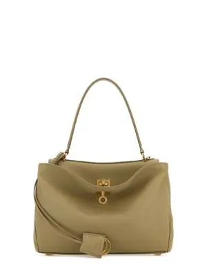 Balenciaga BALENCIAGA Top Handle Shoulder Bag Kaki