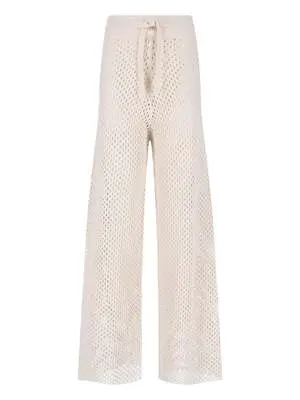 GOLDEN GOOSE Inspired Cotton & Polyamide Trousers For - Cream