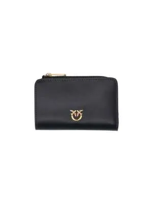 Pinko Sleek Mini Wallet For - Black