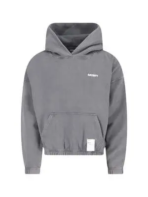 Satisfy Washed Pullover Hoodie With Vintage Finish