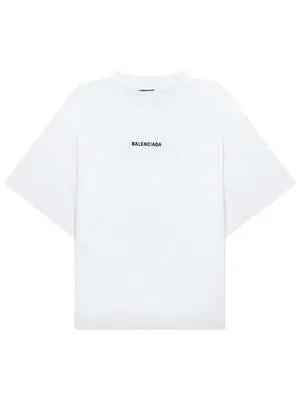 Balenciaga Oversized Logo T-shirt - Black