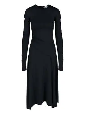Fitted Stretch Midi Dresses