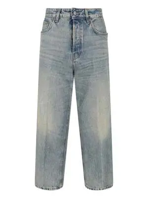 HAIKURE 100% Cotton Denim Jeans - Blue