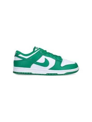 Nike Athletic" Low Top Sneakers - Green