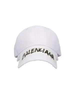 Balenciaga Baseball Cap - White