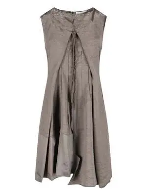 MAISON MARGIELA Lightweight Draped Dress - Beige
