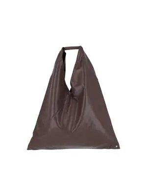 MAISON MARGIELA Contrast Leather Mini Bag With Copper Hardware