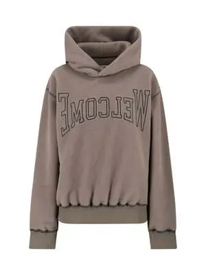 MAISON MARGIELA Logo Fleece Hoodie