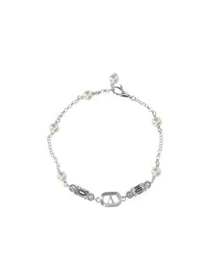 Valentino Garavani Elegant Adjustable Ovalette Bracelet