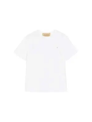 Valentino Garavani S 100% Cotton T-shirt - White