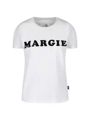 MAISON MARGIELA Graphic Logo T-shirt - White
