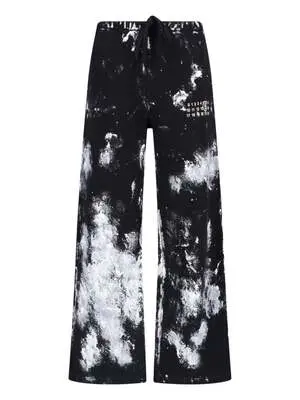 MAISON MARGIELA Graphic Wide-leg Lounge Pants