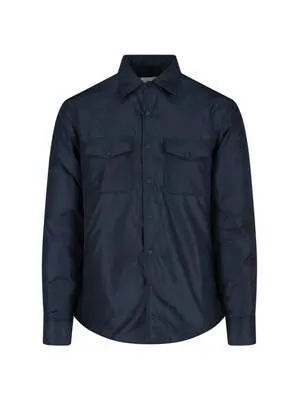 Aspesi Polyamide Utility Jacket - Blue