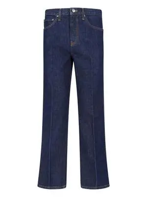 Khaite 100% Cotton Denim Jeans - Blue