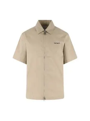 Carhartt Work In Progress Workwear-inspired Short-sleeve Shirt For