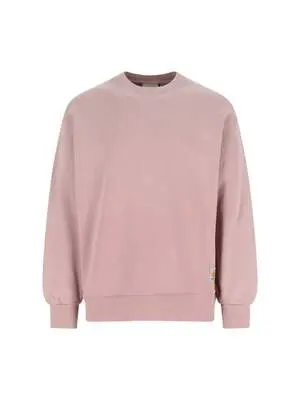 Carhartt Work In Progress Relaxed Fit Crewneck Sweatshirt - Pink