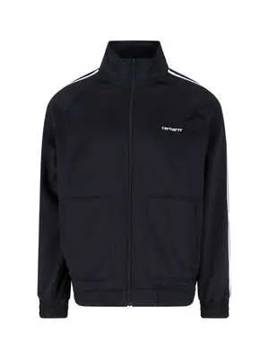 Carhartt Work In Progress Full Zip Track Jacket With Contrast Stitching
