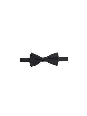 Valentino Garavani Silk Bow Tie - Black