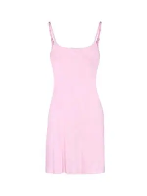 COURREGES Silk Mini Dress - Pink