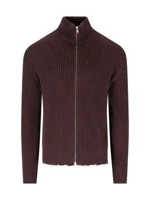 MAISON MARGIELA 100% Cotton Sweatshirt - Brown